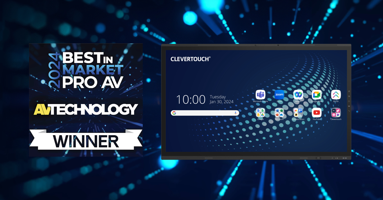 Boxlight Wins Pro AV Best in Market for Clevertouch Edge